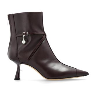 Jimmy Choo London Aren Stiefeletten mit Absatz - - Shoes - Damen - Rot - 41 EU