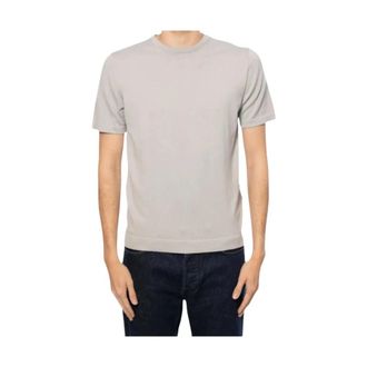 Woolrich Gestricktes T-Shirt - - Tops - Herren - Grau - L