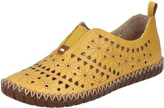 Rieker Chaussures Pieds Nus M2852 pour Femme, Jaune, 38 EU