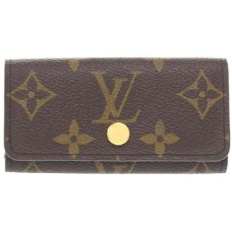 Louis Vuitton Porte-cl&eacute;s en toile Pre-owned - Femme - Pre-owned - Brun - Taille: ONE Size