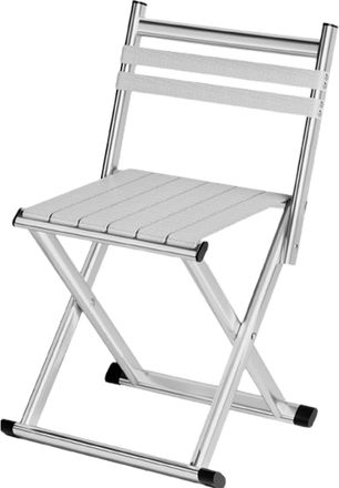 Generic Folding Camping Hocker - Tragbare Metall faltbare Bench | Leichte Gartenm&ouml;bel Terrasse Essstuhl | Kompakte faltbare Metallbank f&uuml;r Camping Fishing Wan