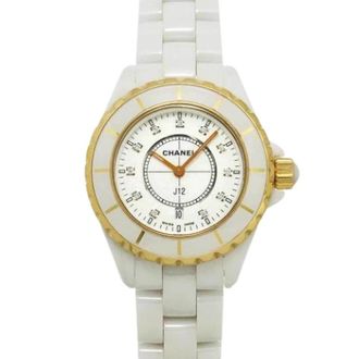 Chanel Montre vintage Pre-owned - Femme - Pre-owned - Blanc - Taille: ONE Size