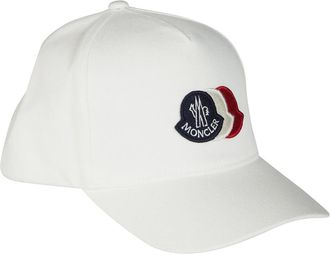 Moncler unisex, Accessoires, Blanc, Taille: L Cappello Baseball