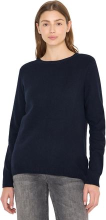 Cecil Softer Pullover in Unifarbe universal Blue XXL