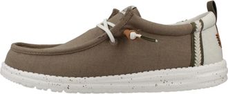 Hey Dude Homme, Chaussures, Vert, Taille: 42 EU Wally Summer Linen