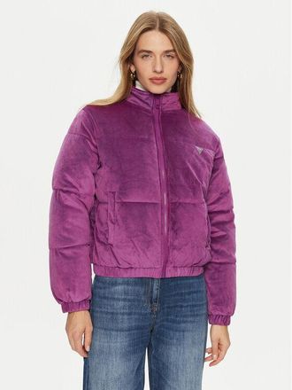 Guess Winterjacke V4BL03 KBXI2 Violett Regular Fit