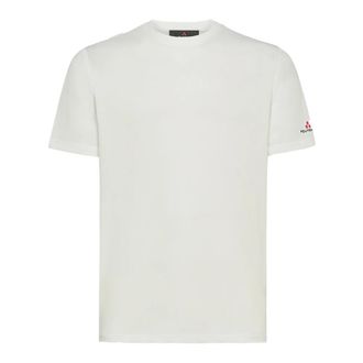 Peuterey Homme, Tops, Beige, Taille: M T-shirt Piquet Stretch Coton & Soie