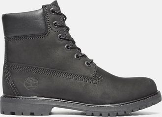 Timberland Wasserdichter Timberland Premium 6-Inch Boot f&uuml;r Damen in Schwarz, Damen, Schwarz, Gr&ouml;&szlig;e