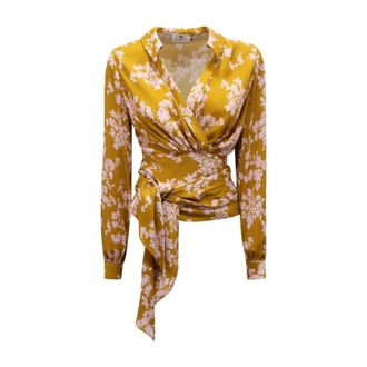 Elisabetta Franchi Ca-110-51E2 Bluse - - Blouses & Shirts - Damen - Mehrfarbig - XS