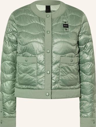 Blauer Steppjacke Hadley gruen
