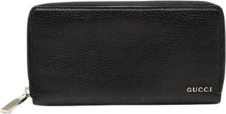 Gucci Pre-owned Zip Around Wallet - - Pre-owned - Damen - Schwarzk - ONE SIZE