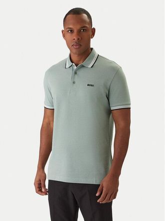 HUGO BOSS Poloshirt Paddy 50469055 Gr&uuml;n Regular Fit