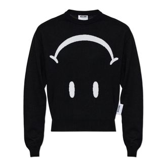 Moschino Damen, Strickwaren, Schwarzk, SGr&ouml;&szlig;e