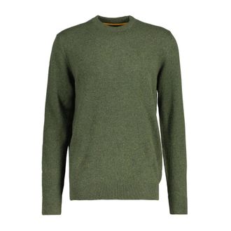 Barbour Essential Tisbury Crew - - Knitwear - Herren - Gr&uuml;n - 2XL