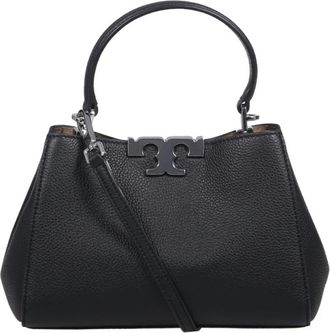 Tory Burch Femme, Sacs, Noir, Taille: ONE Size Mini Eleanor Soft Satchel