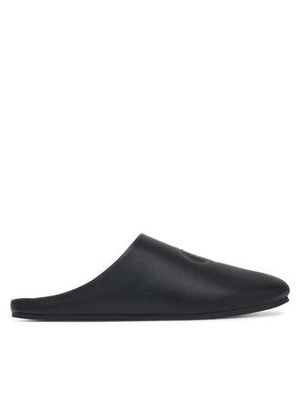 Calvin Klein Hausschuhe Home Slipper Mule Lth HM0HM02279 Schwarz