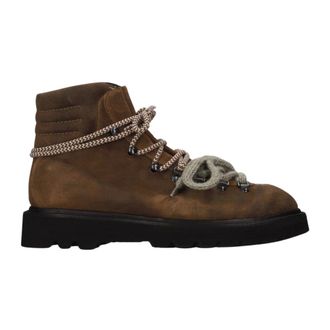 Premiata Bottines de randonn&eacute;e vintage Pedula - Homme - Chaussures - Brun - Taille: 44 EU