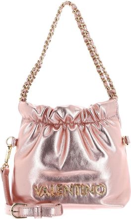 Valentino Pacha Bucket Bag Rosa Metallizato