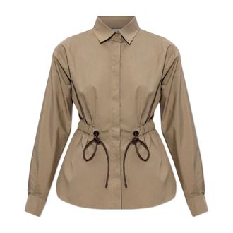Max Mara Damen, Blusen & Hemden, Braun, XSGr&ouml;&szlig;e