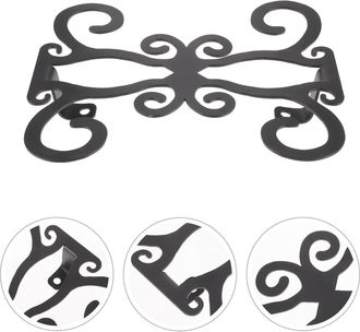 Garneck Weinglashalter zum Aufh&auml;ngen unter Schrank Schwarzes Edelstahl Regal Staubgesch&uuml;tzt Platzsparend f&uuml;r Bar K&uuml;che Restaurant Hotel Party Stabiler Weingla