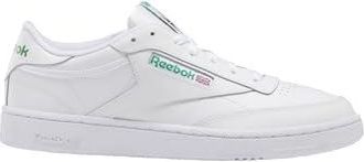 Reebok Mixte Club C 85 Basket, Blanc Int White Green, 36 EU
