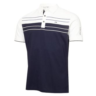 Calvin Klein Herren 2025 PinebrookGolf-Poloshirt - Marine - L