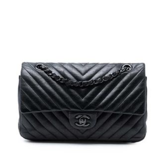 Chanel Pre-owned Vintage Classic Flap Schultertasche - - Pre-owned - Damen - Schwarzk - ONE SIZE