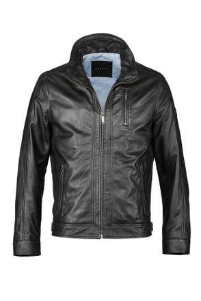 Bugatti Lederjacke BUALEXIO (1-St) mit Stehkragen