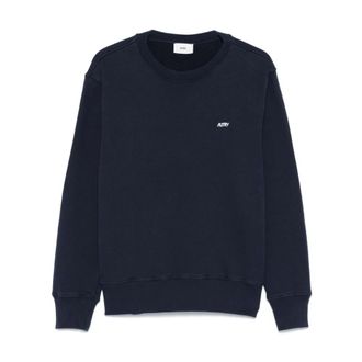 Autry Pull Bleu V&ecirc;tements Homme - Homme - Sweatshirts et sweats &agrave; capuche - Bleu - Taille: M