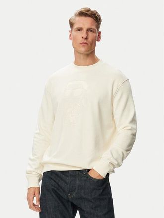 Karl Lagerfeld Sweatshirt 705011 563900 Wei&szlig; Regular Fit