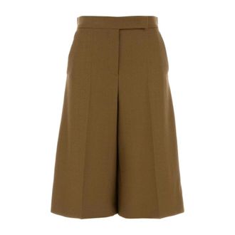 Max Mara Lange Shorts - - Shorts - Damen - Braun - 2XS