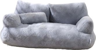 Generic Flauschiges Pl&uuml;sch-Katzensofa, Abnehmbarer Bezug aus Baumwollfleece, beruhigendes Haustiersofa, Pl&uuml;sch-Katzenbett mit Rutschfester Unterseite f&uuml;r klei