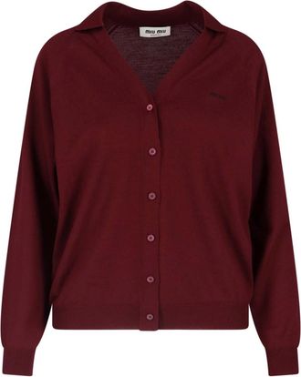 Miu Miu Virgin Wool Cardigan
