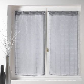 Douceur d'Intérieur 1622971 2 Stück, Sandfarben, Candide Polyester Grau 2X 60 x 160 cm