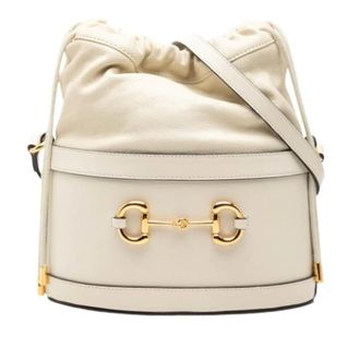 Gucci Sac seau Horsebit 1955 Pre-owned - Femme - Pre-owned - Blanc - Taille: ONE Size