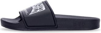 HUF Schwarze Thrasher Slider Herren Hausschuhe - - Shoes - Herren - Schwarzk - 37 EU
