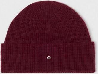 Maje Bonnet En Laine Et Cachemire - Rouge - Maje