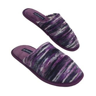 De Fonseca Folk merveilleuses pantoufles artistiques pour femme, pantoufles dhiver en coton de premier choix, chaussons confortables et lavables pour la maison, 