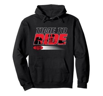 Disney Racing Mickey Mouse Race Car Driver Time to Ride Pullover Hoodie