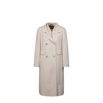 Moorer Femme, Manteaux, Beige, Taille: 38 FR Almeida-CWX Coat