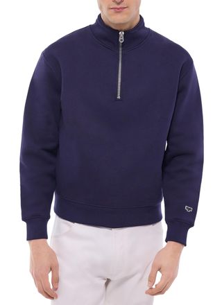 Fursac Pull col camionneur en jersey de coton - Taille L - Homme