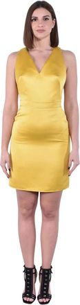 Elisabetta Franchi Femme, Robes, Jaune, Taille: 40 FR Abito in duchesse