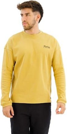 Hurley Tradesman Thermal Ls Crew Tricot, Galet, XXL Homme