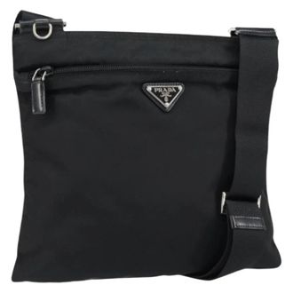 Prada Pre-owned Nylon Cross Body Bag - - Pre-owned - Damen - Schwarzk - ONE SIZE