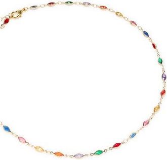 Au Printemps Paris Collier à pierres fantaisies