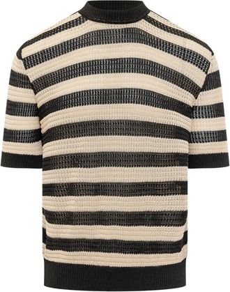 A Paper Kid Homme, Pulls, Multicolore, Taille: XL T-shirt Tricot&eacute;