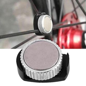 CHICIRIS Speichenmagnet Speecdometer-Magnet Fahrradradmagnet mit Hoher Festigkeit f&uuml;r Radsportbegeisterte 1,5 X 1,5 cm Schwarz