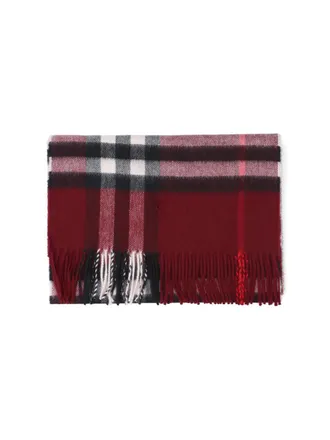 Burberry Womens Scarfs Red Cashmere