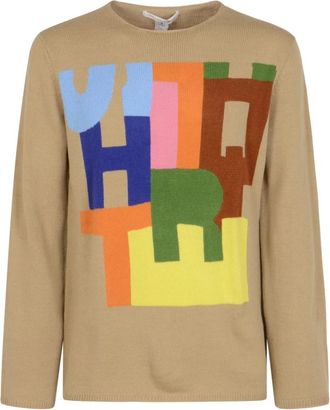 Comme Des Garçons Homme, Pulls, Multicolore, Taille: L Chemise Tricotée