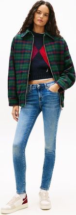 Tommy Jeans Nora - Jean skinny léger à taille basse - Bleu foncé